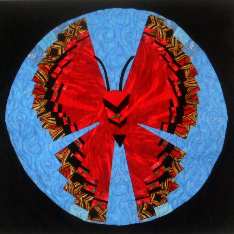 Red Monarch – O.B.A. Quilts